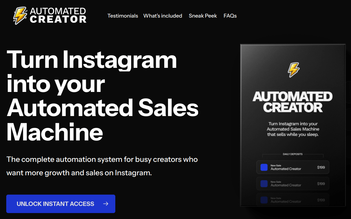 Download Steve Mellor – Automated Creator Course Complete